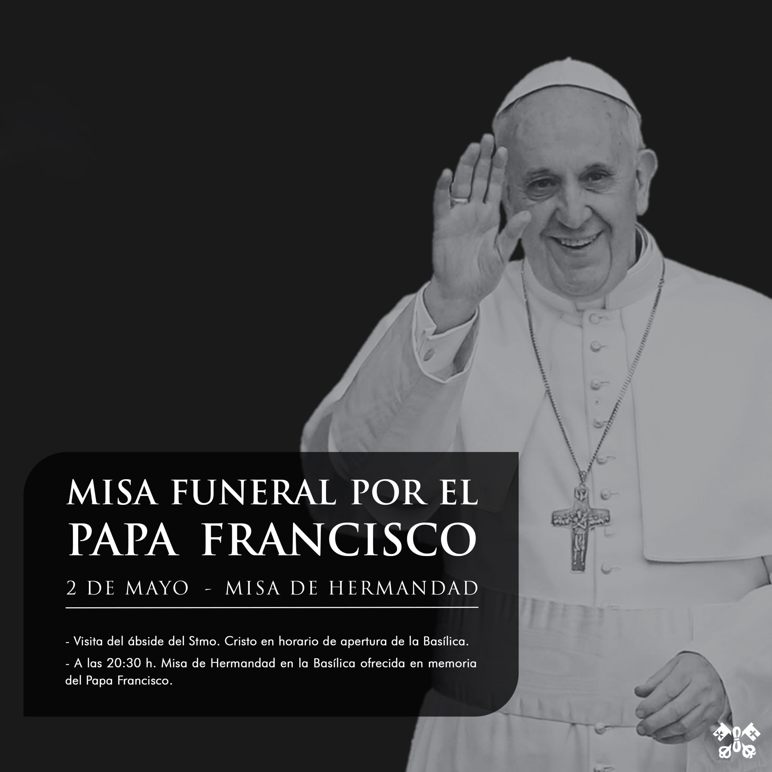 MISA FUNERAL EN MEMORIA DE SU SANTIDAD EL PAPA FRANCISCO Y REUNIÓN ...